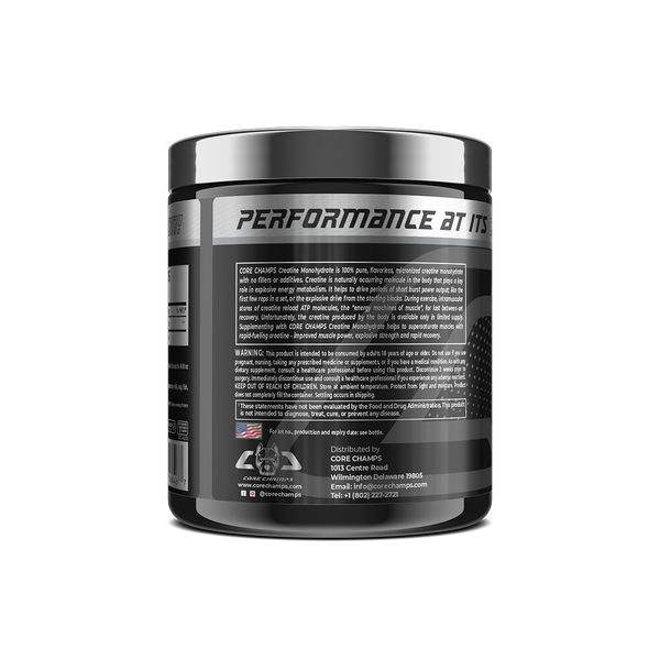 Core Champs CREATINE 5000MG - Improved Muscle Power – CORE CHAMPS