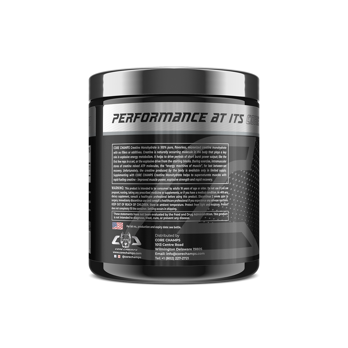 Core Champs CREATINE 5000MG - Improved Muscle Power – CORE CHAMPS