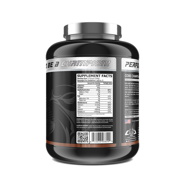 Core Champs Mass Gainer 6lbs - 50-Gram High-Quality Protein – CORE CHAMPS
