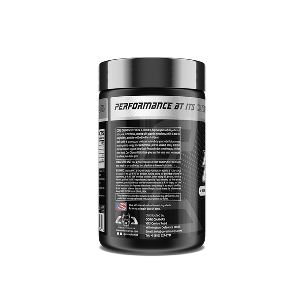 Core Champs Nitric Oxide - Promotes Muscle Pumps, Energy & Performance ...