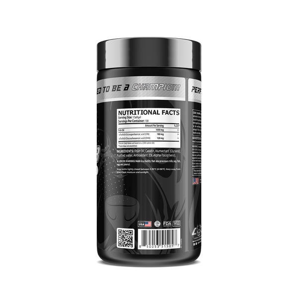 Core Champs OMEGA-3 - Fish Oil Support Brain, Heart, and Skin Health ...