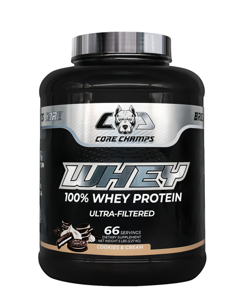 Core Champs WHEY - 100% Whey Protein - – CORE CHAMPS